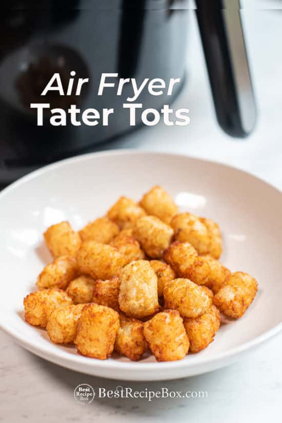 Air Fryer Tater Tots or Potato Puffs CRISPY EASY | Best Recipe Box