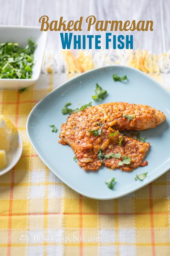 Garlic Parmesan Fish Recipe KETO with Smoky Spices | Best Recipe Box