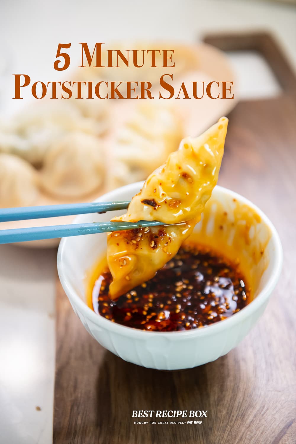 Dumpling Potsticker Sauce Recipe in 5 min | Best Recipe Box