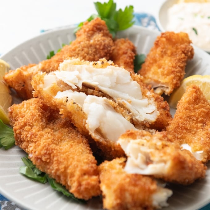 Fried Fish Fillets Recipe CRISPY with Panko | Best Recipe Box