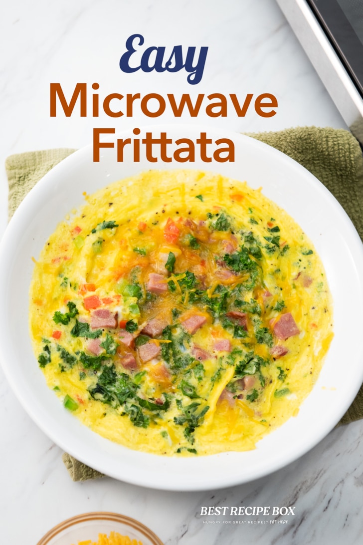 Microwave Frittata Recipe in 5 minutes for Two Servings | Best Recipe Box