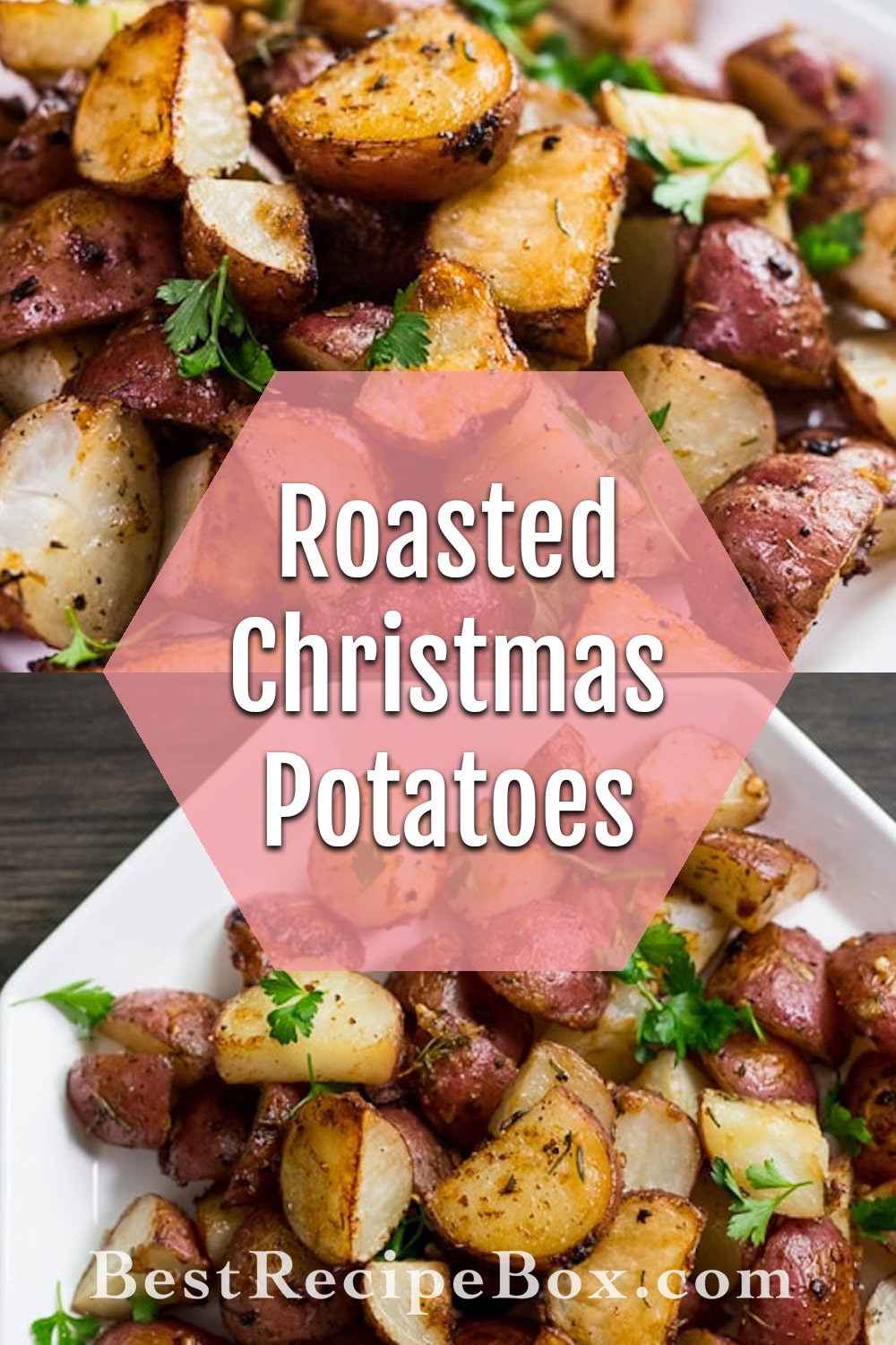 Garlic Roast Potatoes with Parmesan and Rosemary | Best Recipe Box