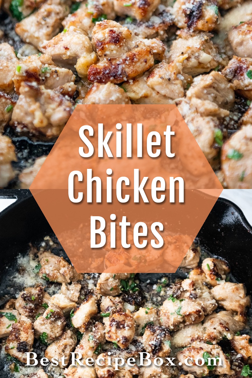 Chicken Bites Recipe with Garlic Butter Parmesan EASY | Best Recipe Bo
