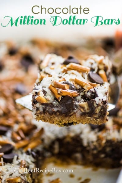 Chocolate Million Dollar Bars | Quick and Easy | Best Recipe Box