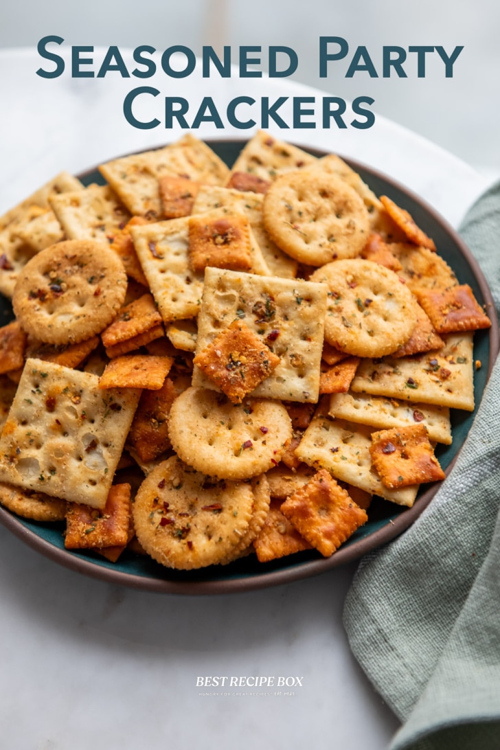 Party Seasoned Ranch Crackers Quick Easy | Best Recipe Box