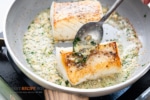 Skillet White Fish with Garlic Butter 20 min {Pan Fried Cod Recipe}